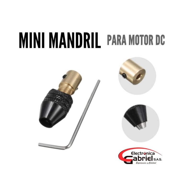 MINI MANDRIL PARA MOTOR DC – Electronica Gabriel